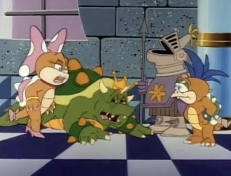 poor king koopa, can’t even catch a break with his whiny daughter. | Fandom