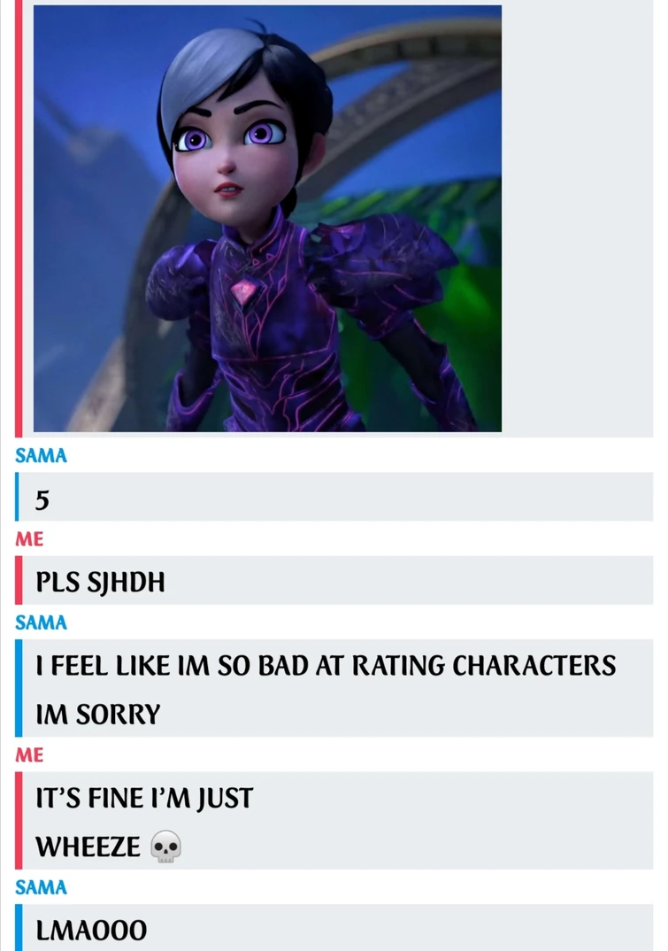 asking my friend to rate the looks of some toa characters from 1 to 10 ...