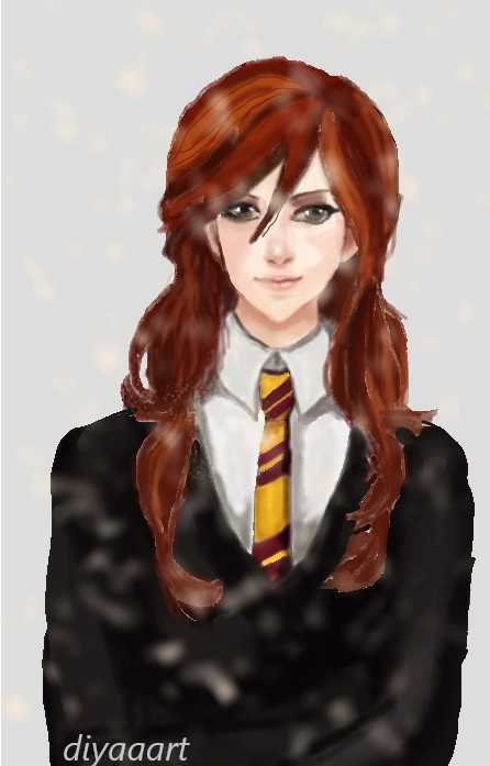Ginny Weasley as an anime character. | Fandom