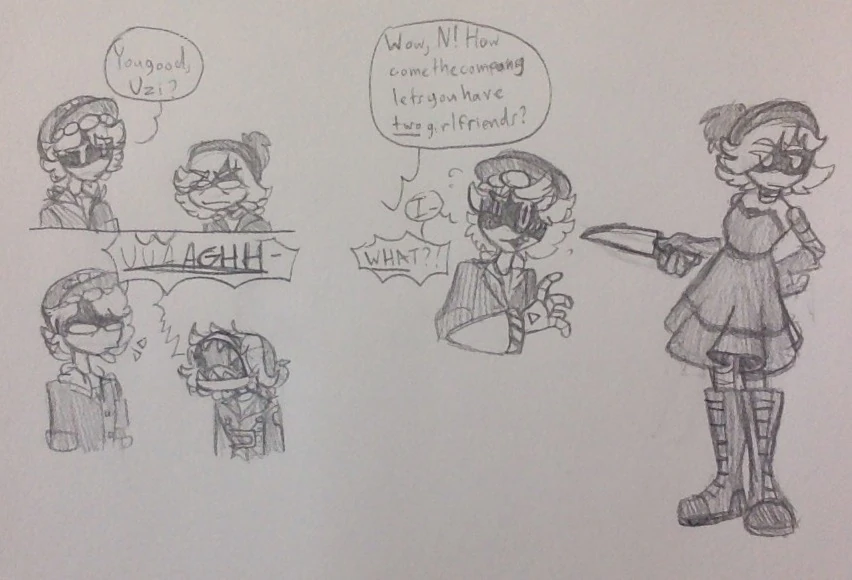 random doodles of the gang lmao | Fandom