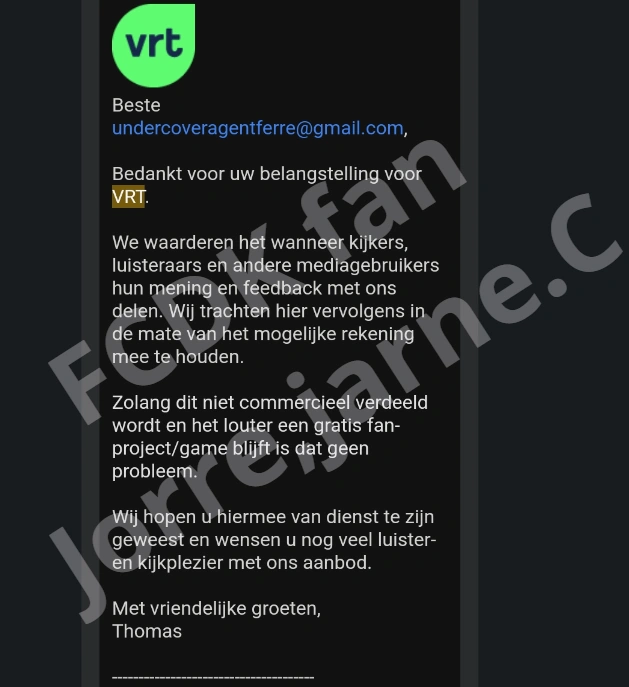 VRT herkening | FC De Kampioenen Fan™ Wiki | Fandom