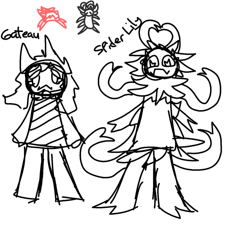 Here are my ocs: Spider Lily and Gateau Cookie! | Fandom