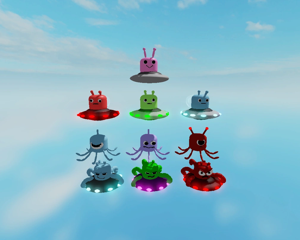 all of the alien attack enemies ive made so far | Fandom