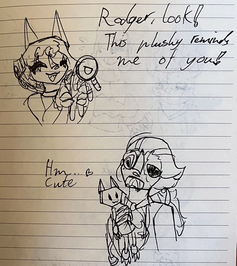 More human Rodger and Scraps | Fandom