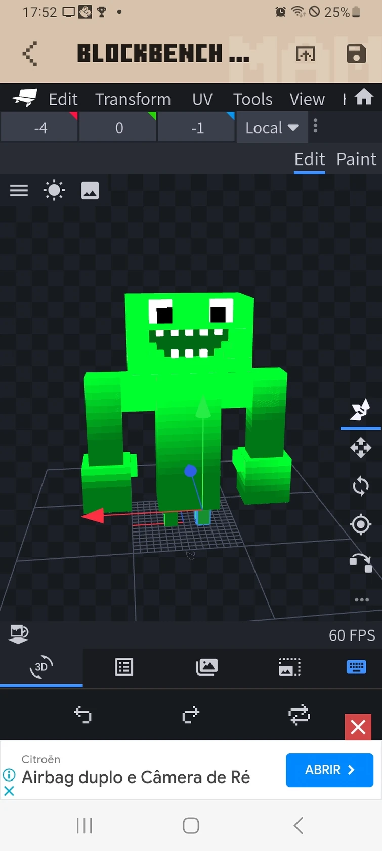 Jumbo Josh in blockbench | Fandom