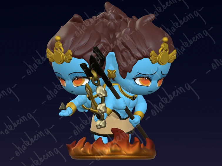 A 3D yin jiao model that I made | Fandom