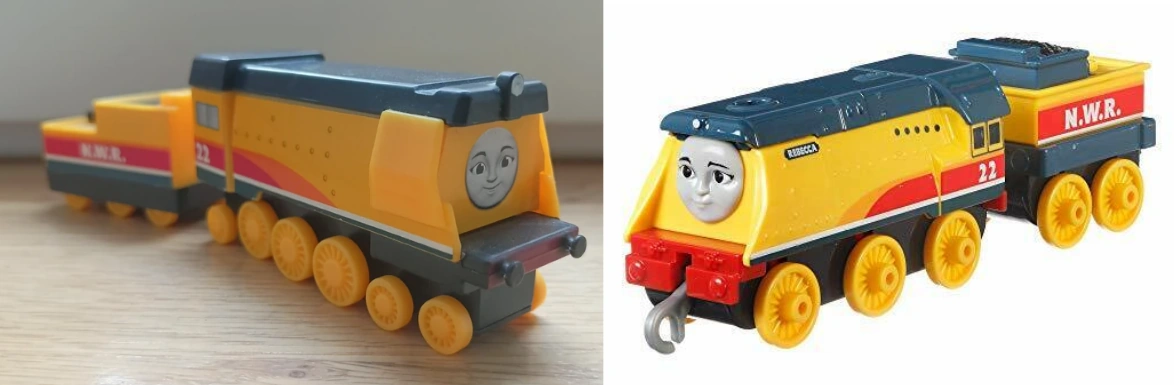 I still can't believe that even the Rebecca magazine toy had better ...