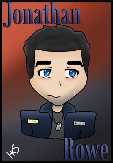 Vam's art of Jonathan Rowe (Sock's oc) | Fandom