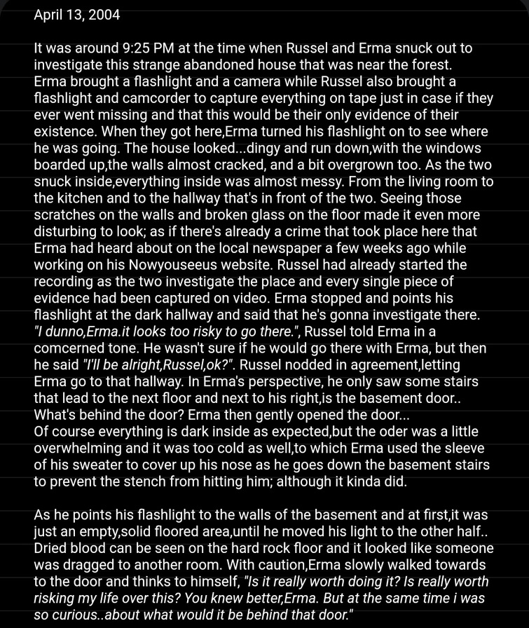 [AU] Short story i made | Fandom