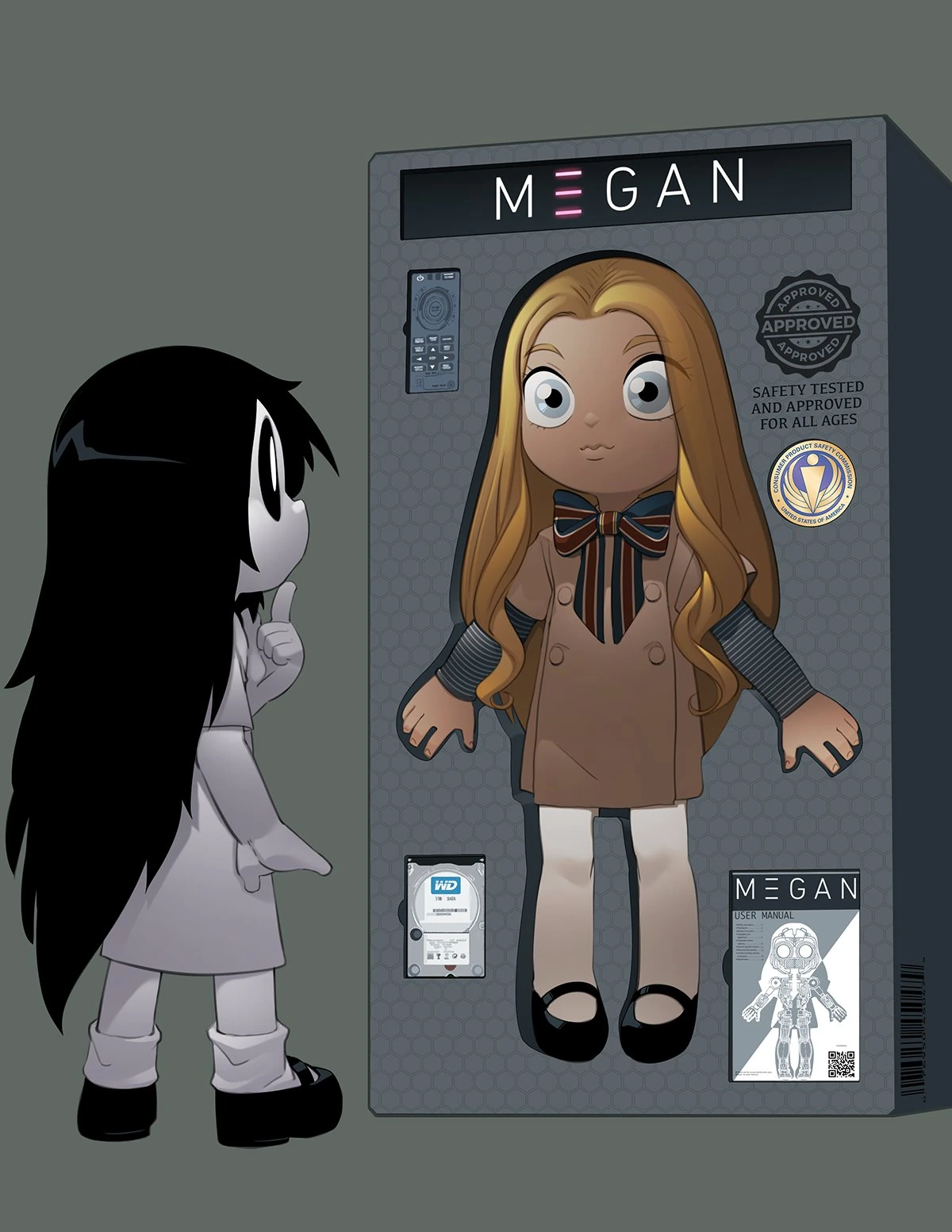A fan comic of Erma & M3gan | Fandom