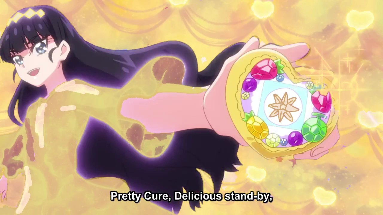 Recolor cure finale transformation as gold | Fandom