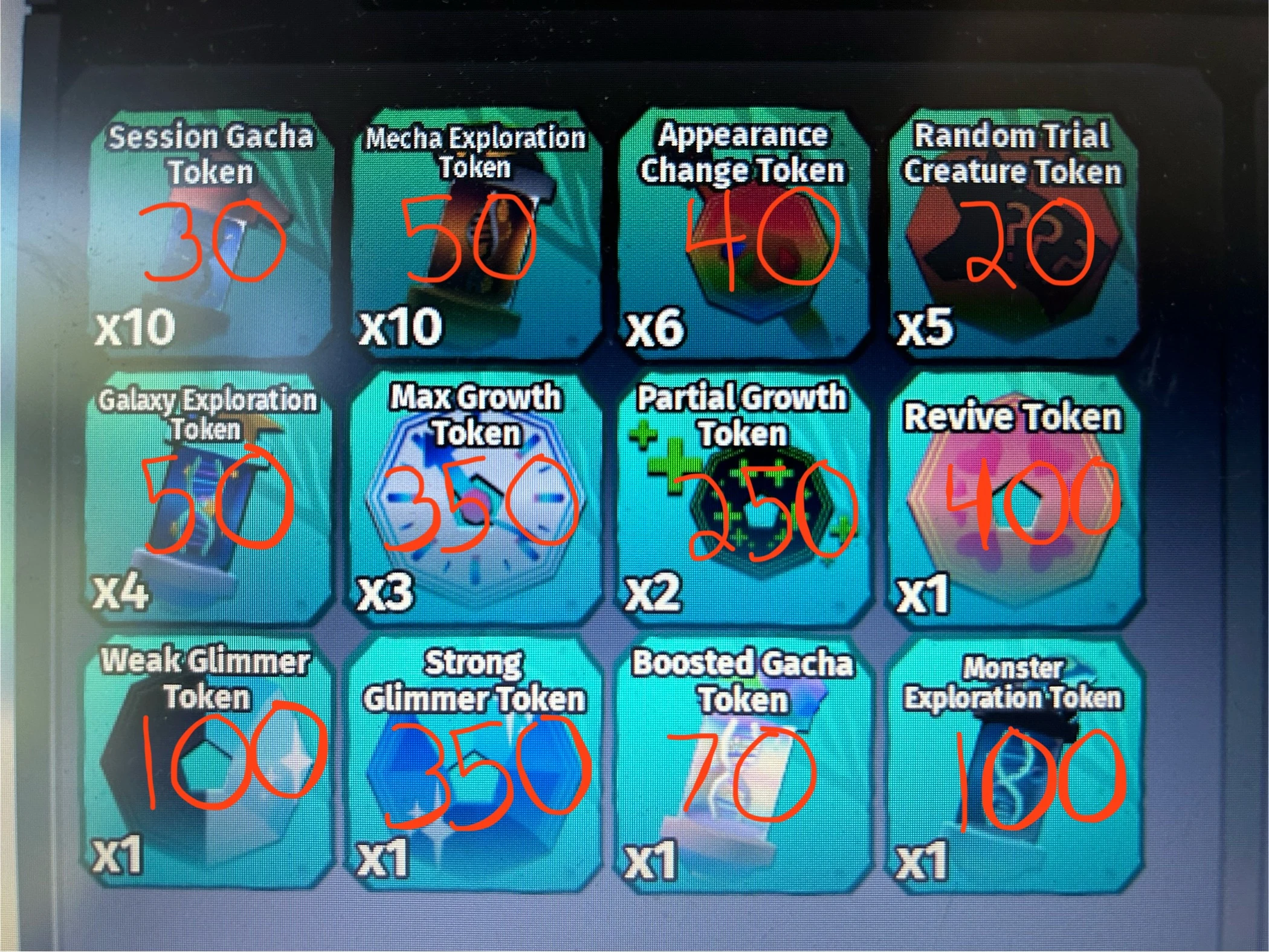 SELLING TOKENS | Fandom