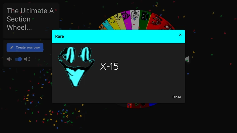 The ultimate IR A Section wheel... | Fandom