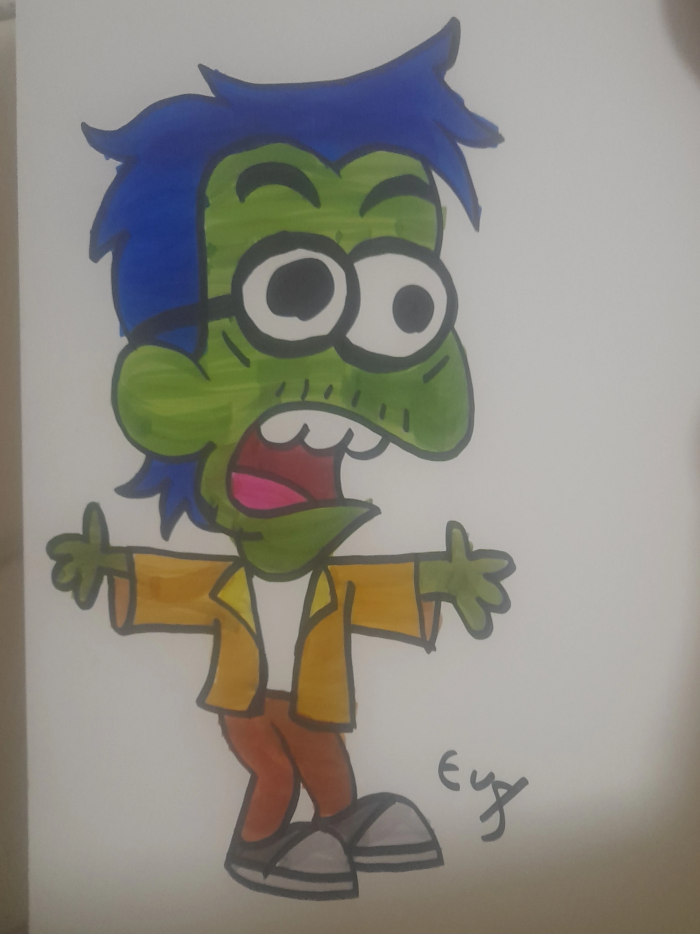 My colored drawing of Gregly | Fandom