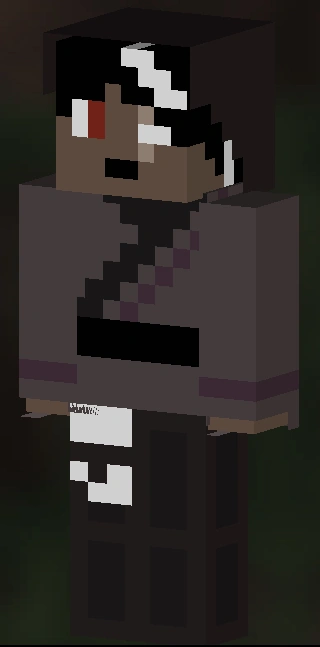 Made Dark Choco as a Minecraft skin. | Fandom