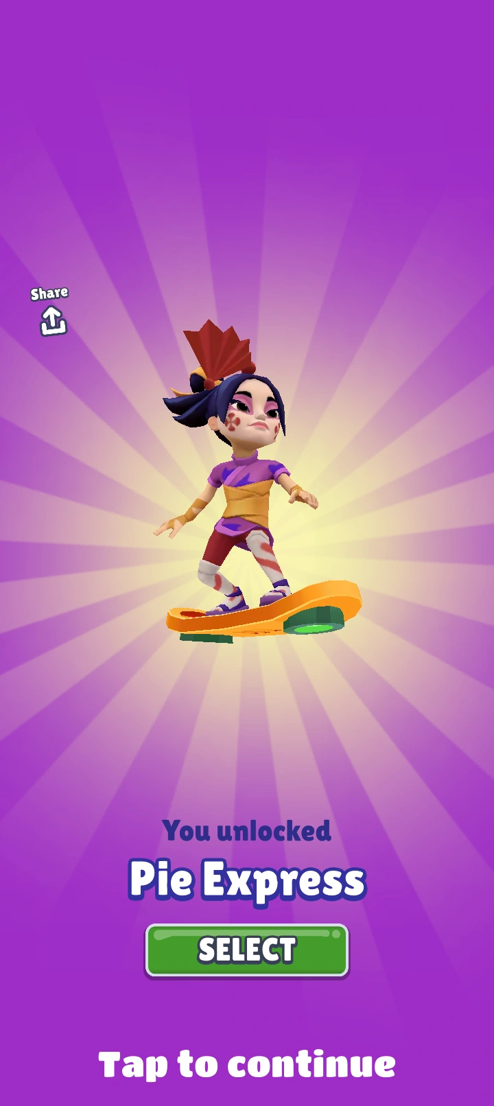 Pie Express Board and Double Jump Effect unlocked! | Fandom