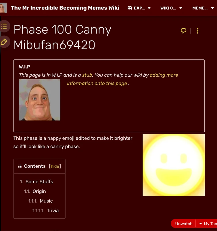 I made phase 100 a page | Fandom