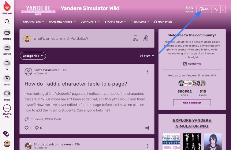 How do I add a character table to a page? | Fandom
