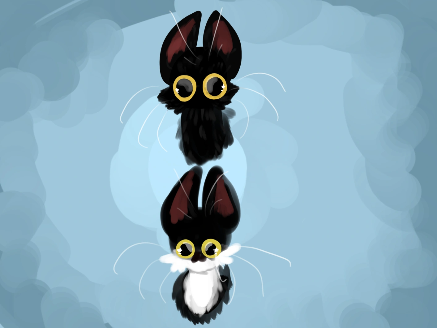 Drawing all the canon cats 1#: Jinx & Maxwell | Fandom