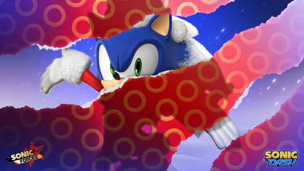 Speed Battle Santa Sonic teaser | Fandom