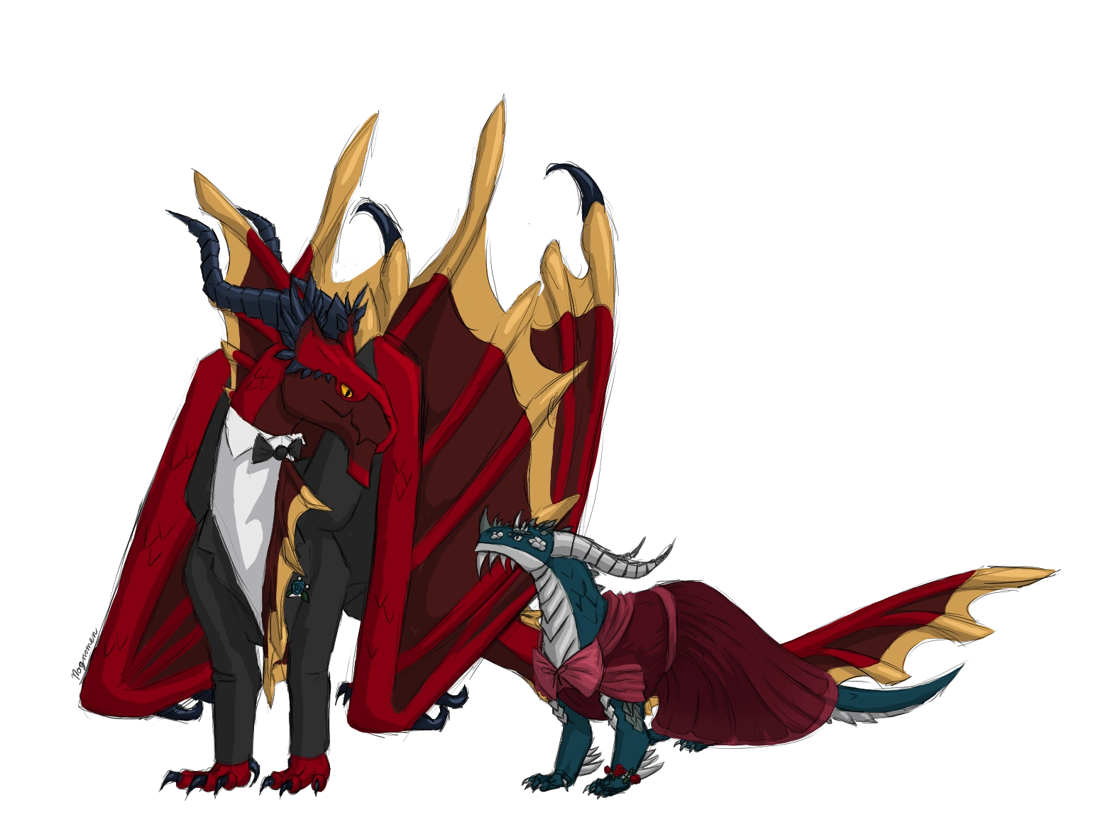 who are your dragons taking to iron guild prom? | Fandom