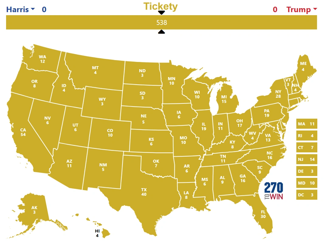 real us election map | Fandom