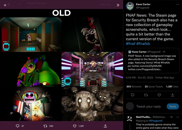 Upcoming visual upgrades for Security Breach! | Fandom