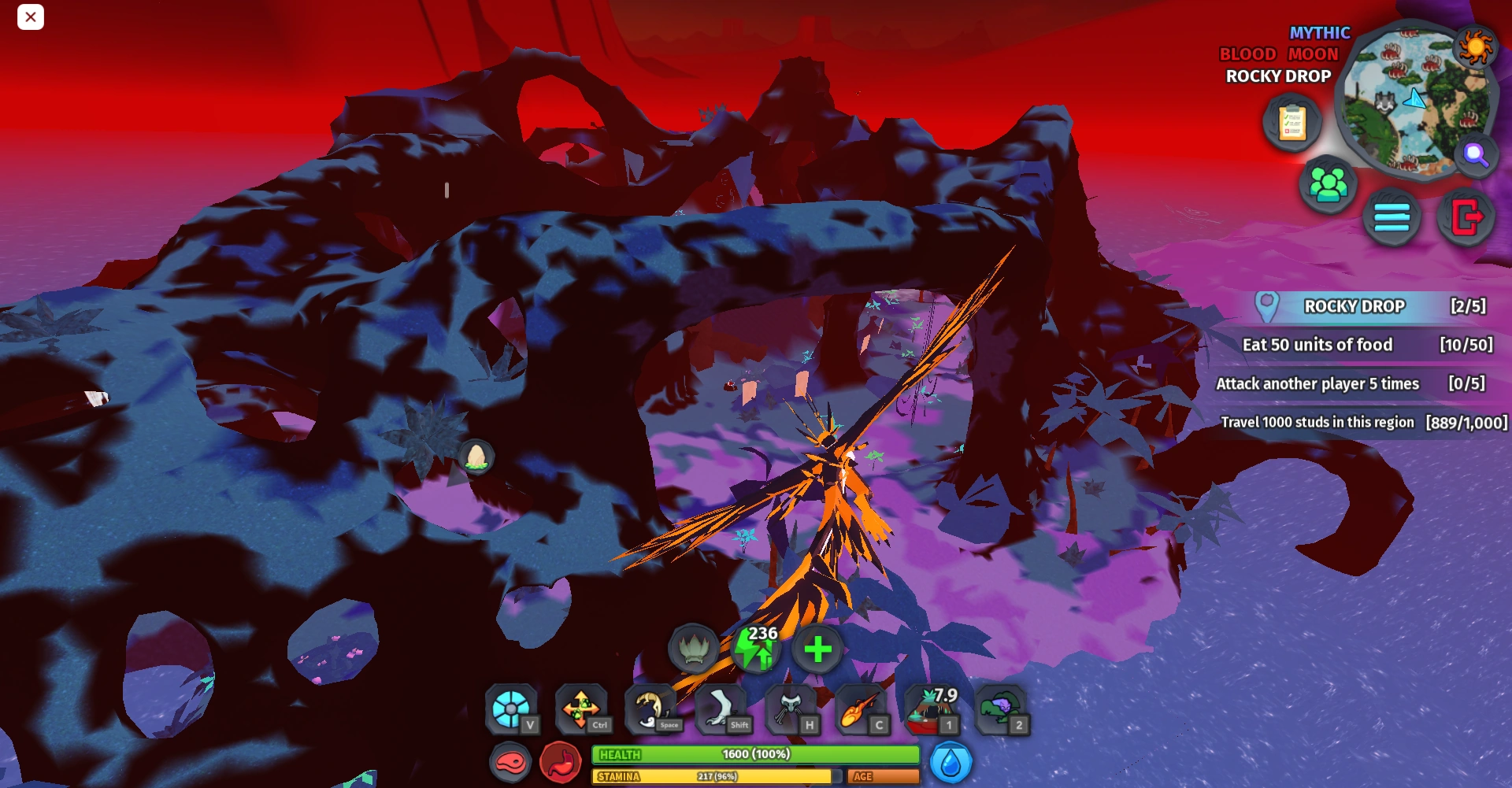 Blood moon and Mythic weather! | Fandom