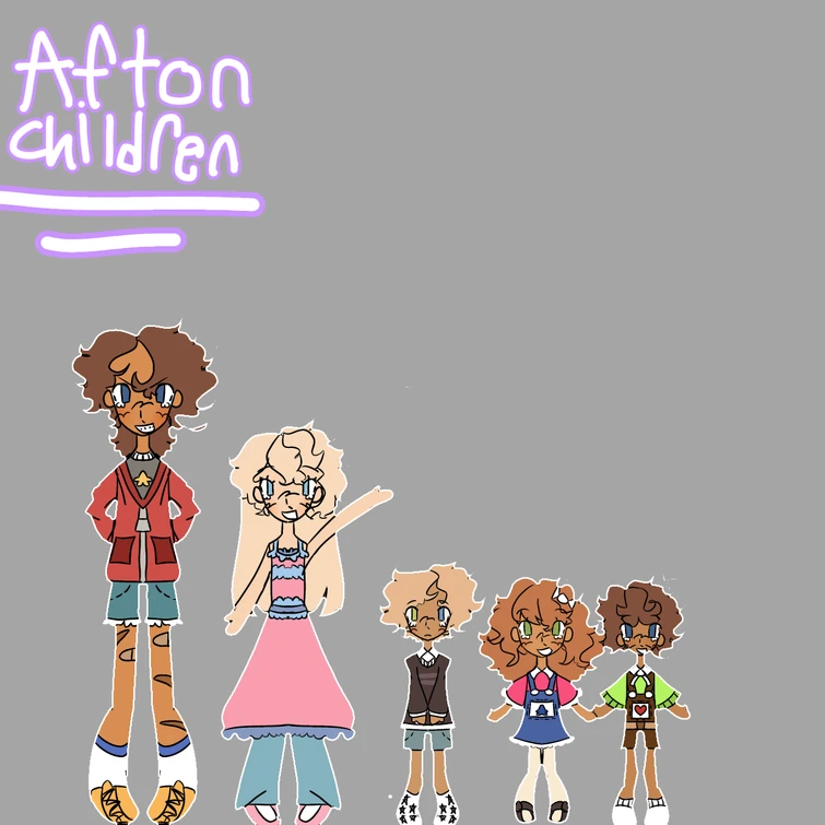 Afton kids | Fandom