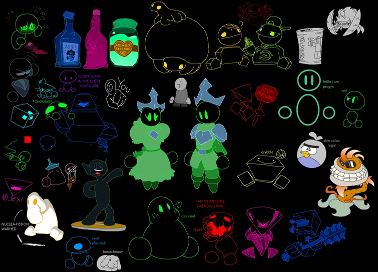 Some art by Duncan (Found it on his Twitter) | Fandom