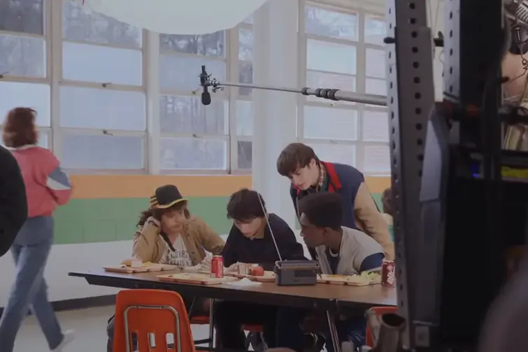 ANOTHER BEHIND THE SCENES SHOT | Fandom