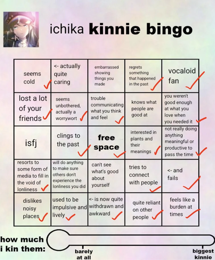 Kinnie bingo with every PJSK OC pt.1 | Fandom