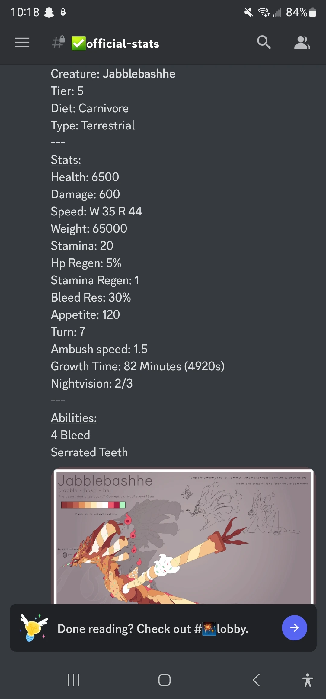 Jabble and koi stats | Fandom
