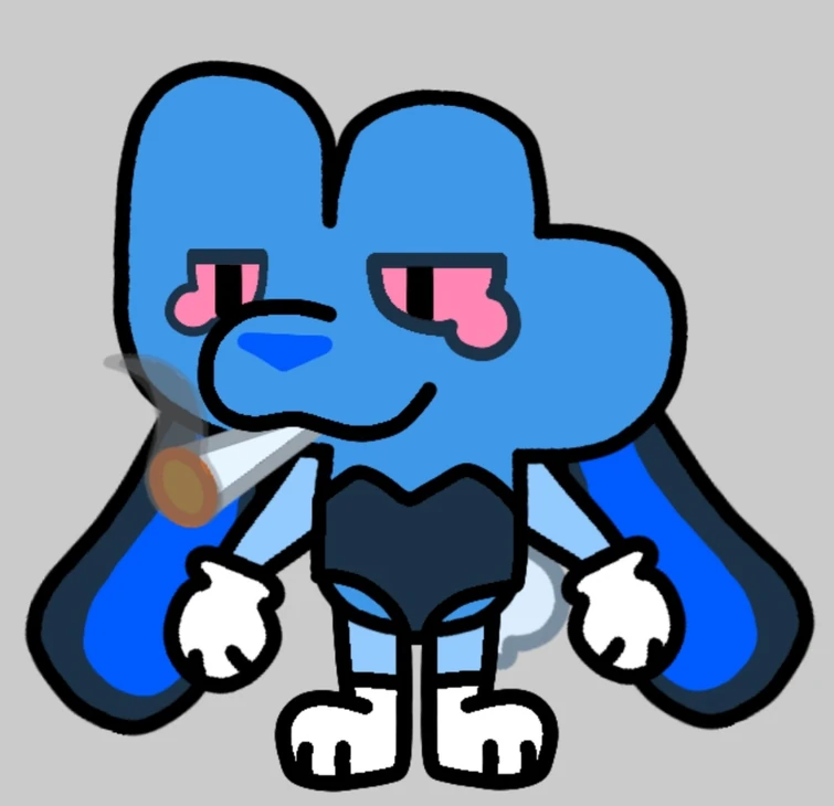 Another character in a bunny suit smoking weed | Fandom
