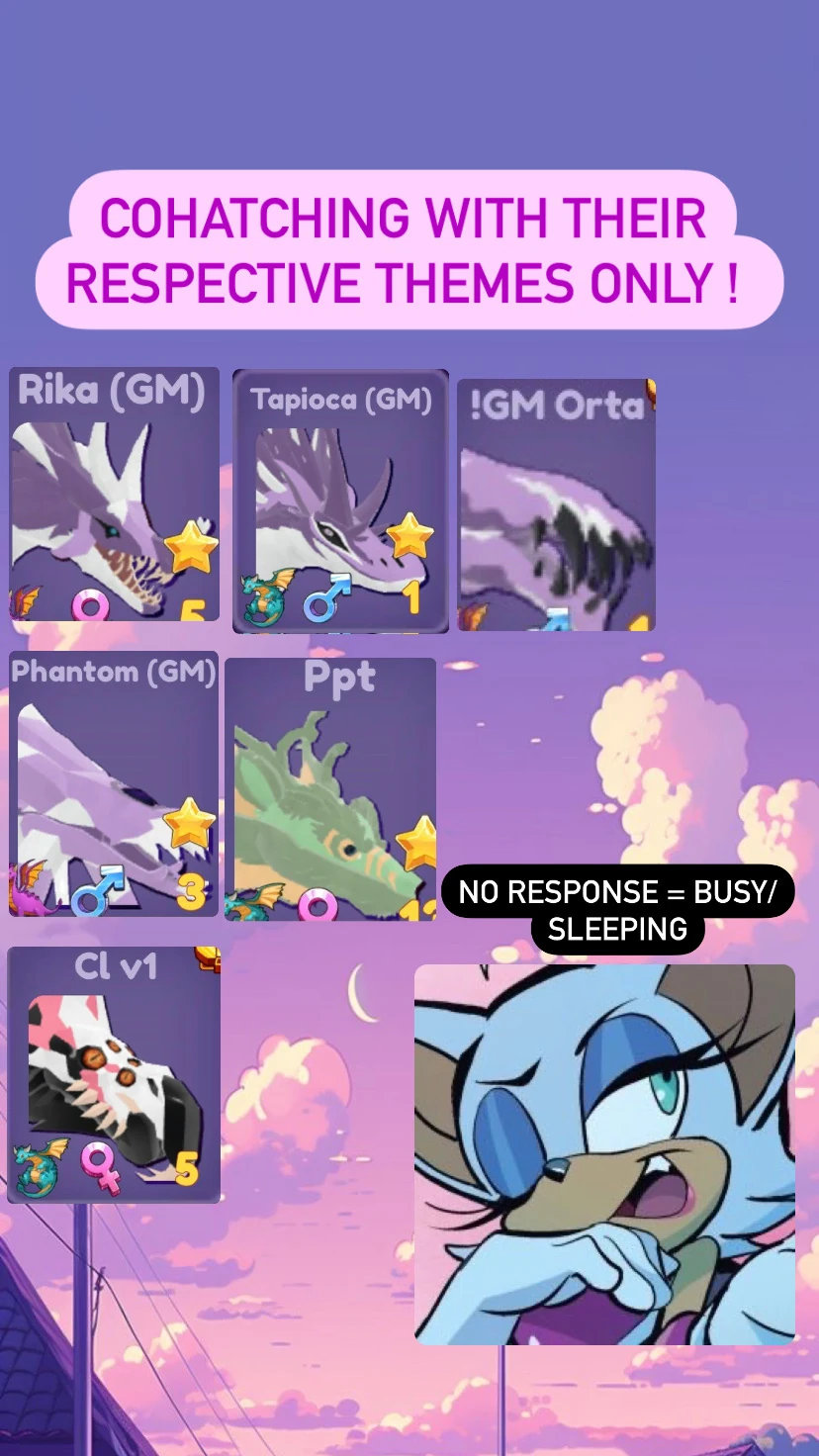 Cohatching/swapping! | Fandom