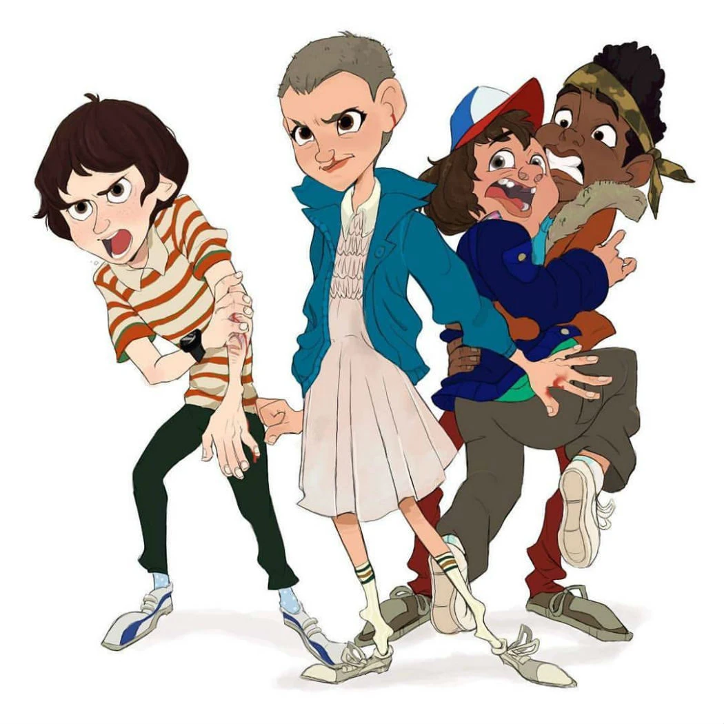 Un dia-Mike-Lucas-Dustin y Once,Seran asi. | Fandom