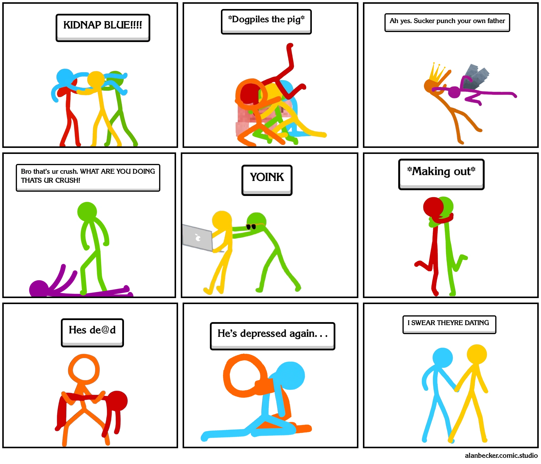 Alan Becker out of context | Fandom