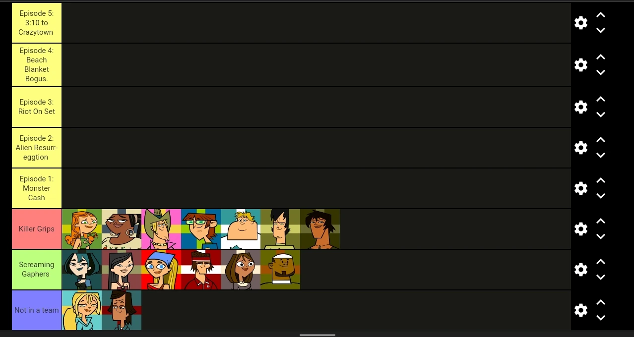 Total drama Action viewer voting (2) | Fandom
