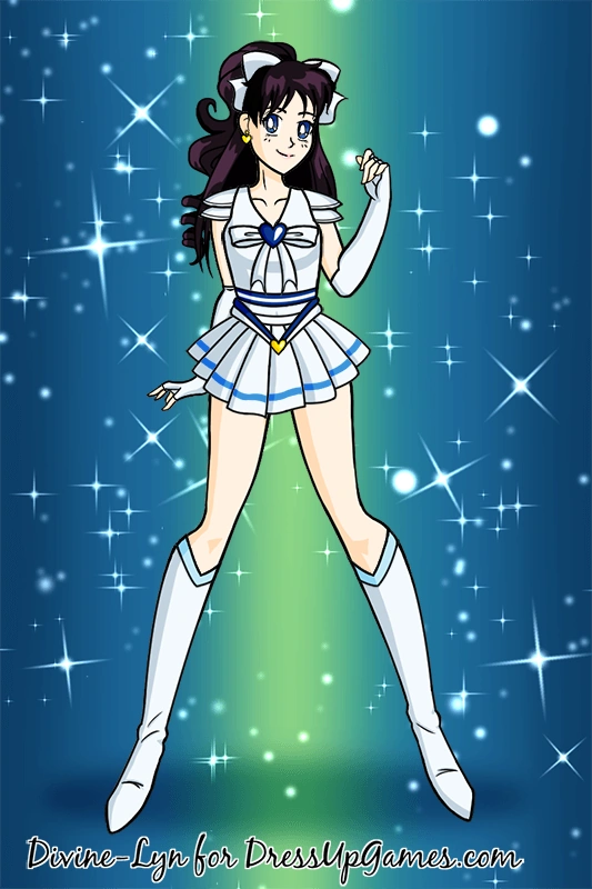 I made Cure White (Max Heart design) in Sailor Moon Character Creator ...