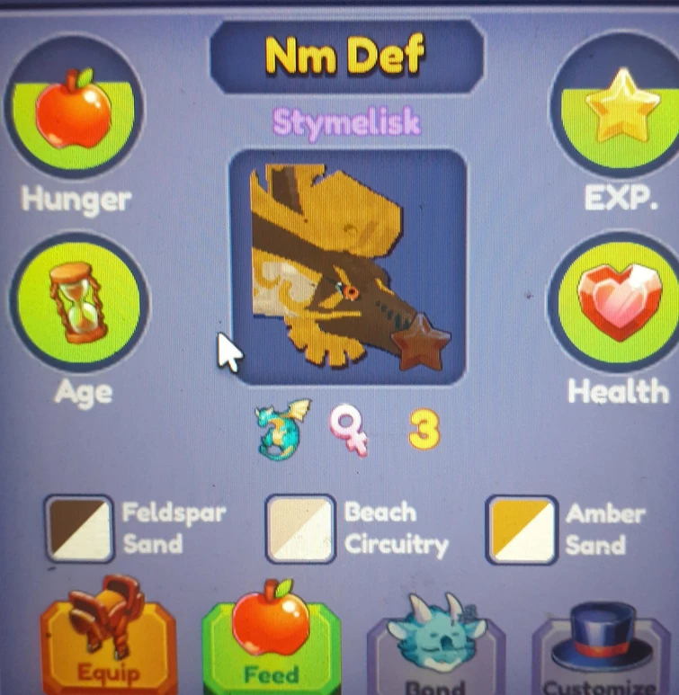 Selling a nm def stymelisk | Fandom
