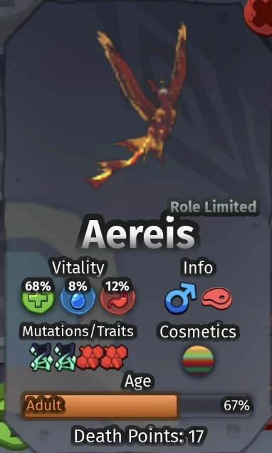 Double red + Double Glowtail Aereis! | Fandom