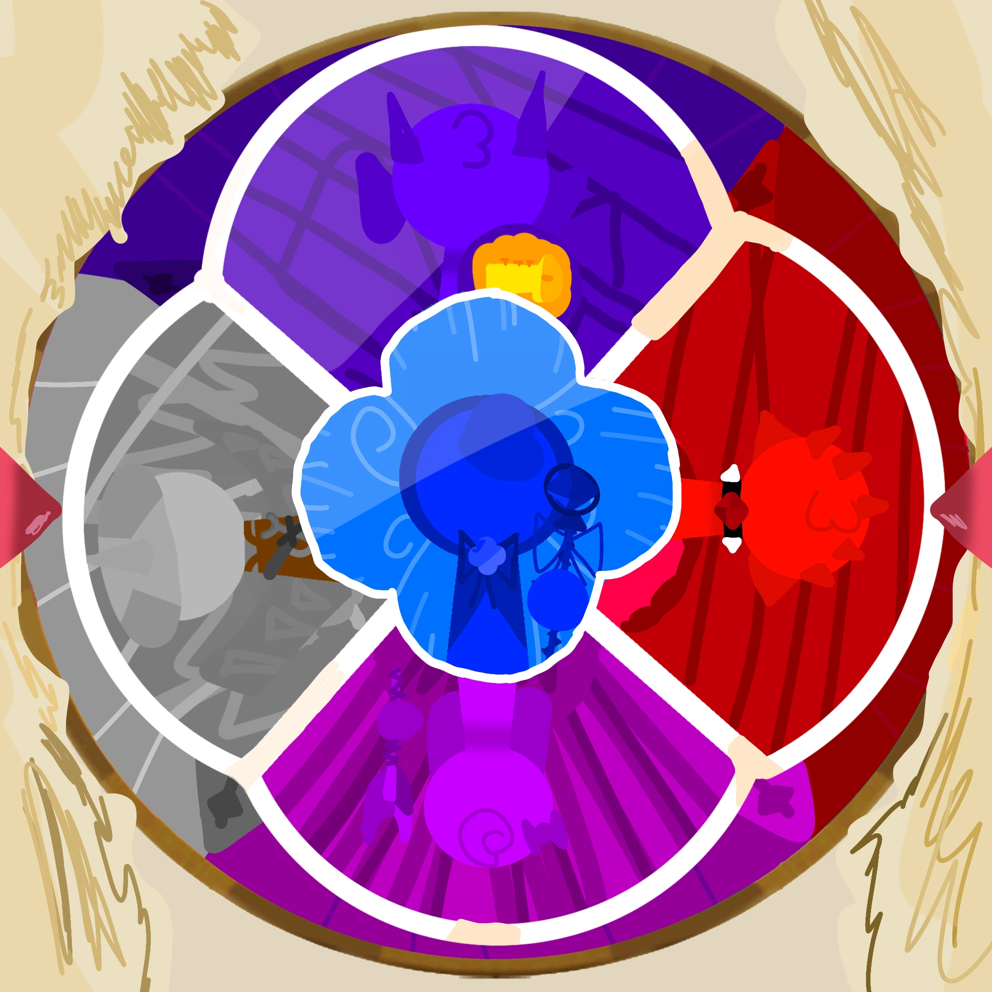 Heh...hehe....GUESS WHOS POSTIN SPRUNKI+CRK ART AGAIN!!! | Fandom