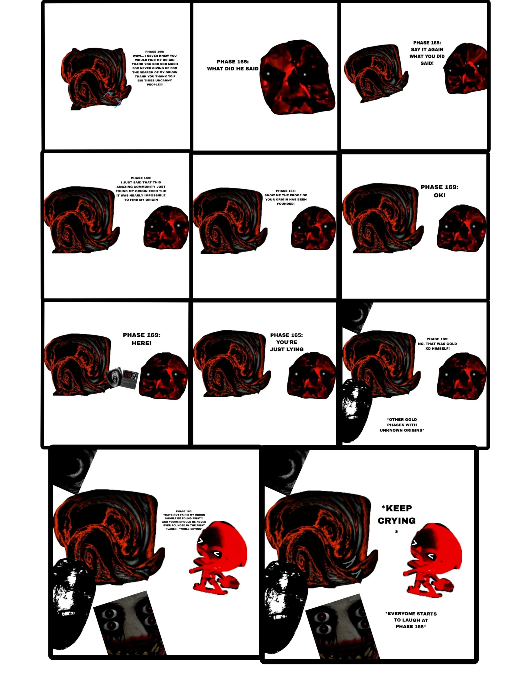 An mibu comic. An phase 165 and phase 169 comic created by Adam backrooms/Mibu forever (me) | Fandom
