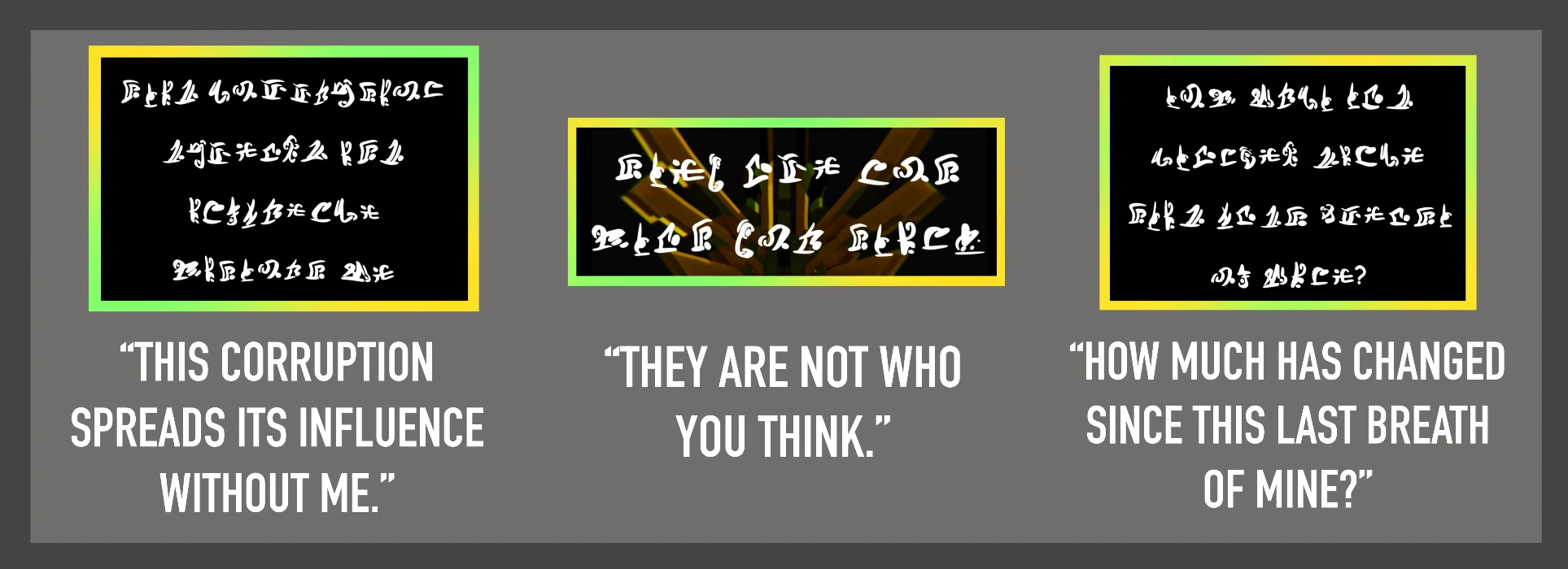 Translations for the new Lore Event trailer that dropped! | Fandom