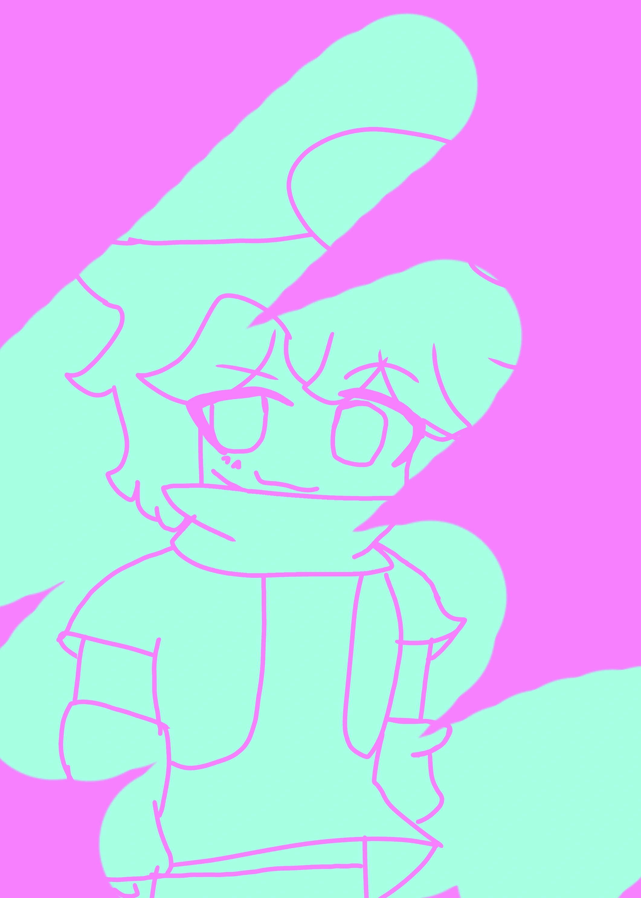 i experiment with my art so much but whatever | Fandom