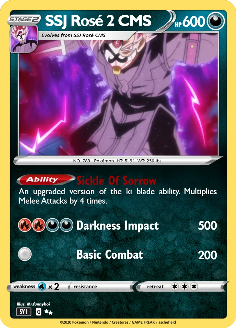 I also made some DB Pokémon cards | Fandom