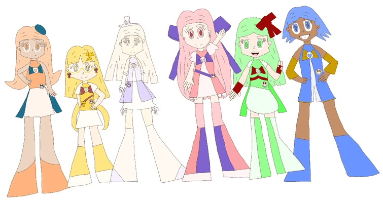 Precure art dump of this year, mostly fan cures | Fandom