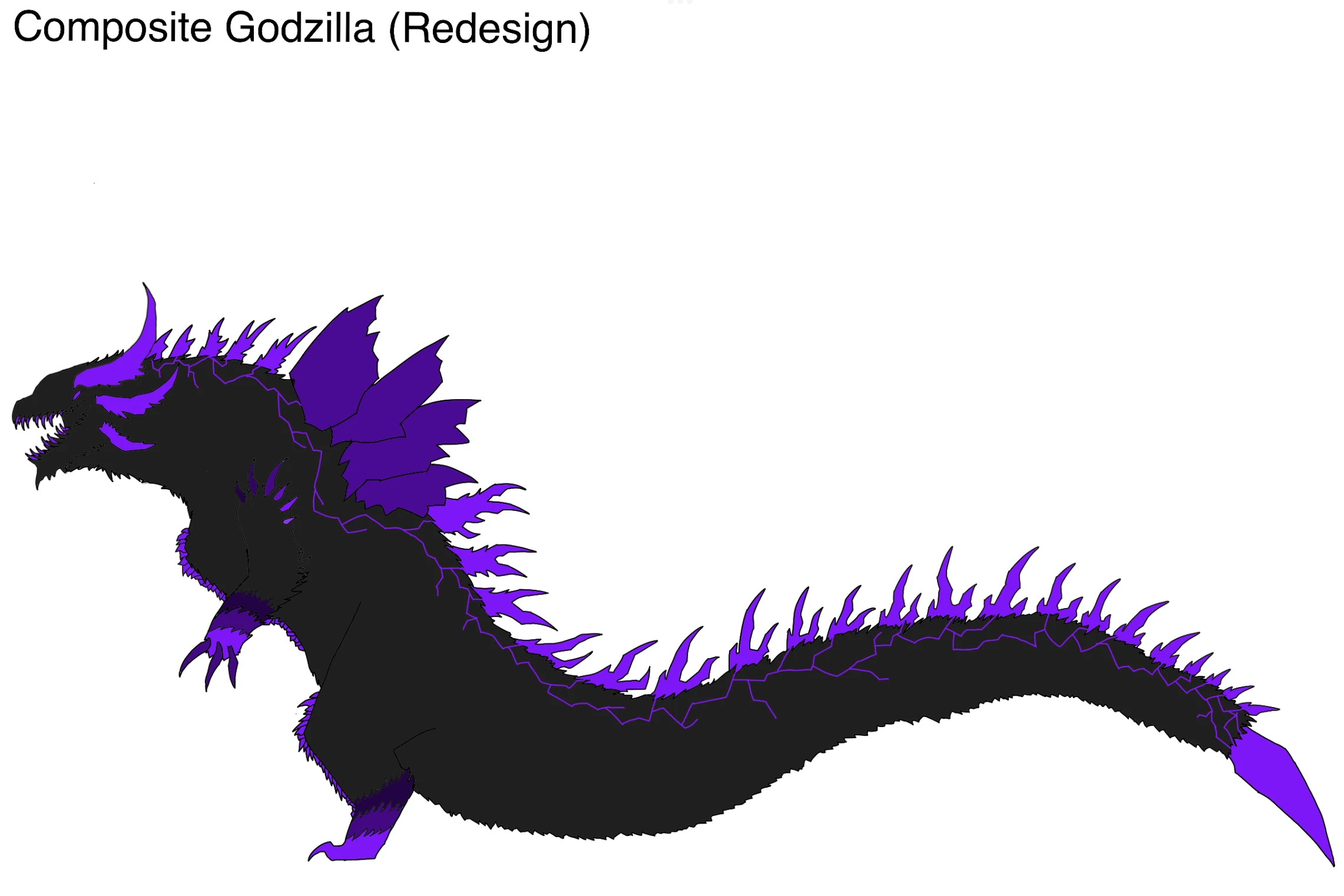 Ok lads redesign of my composite Godzilla concept | Fandom