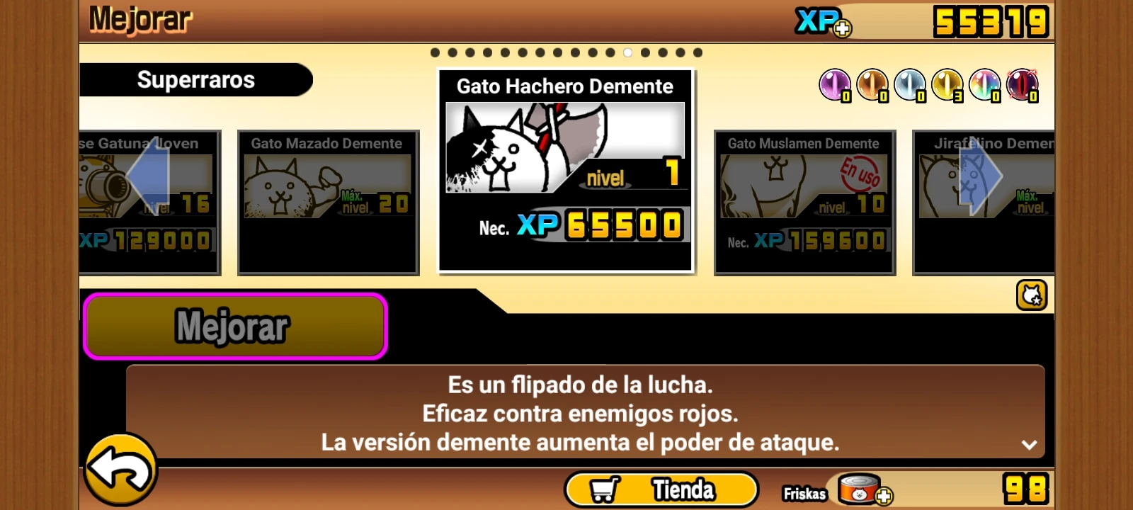 I got crazed axe cat (💀) | Fandom