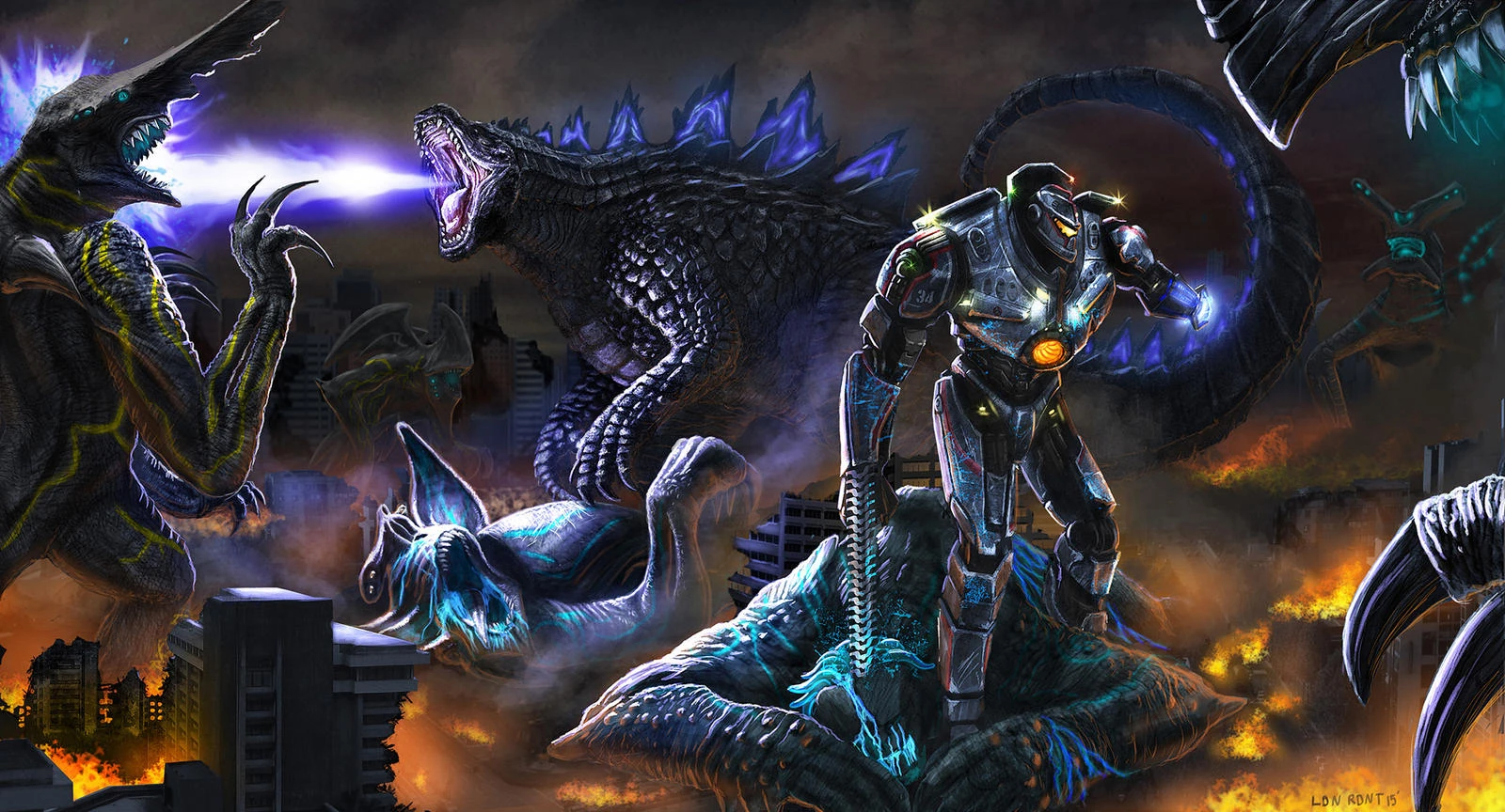 godzilla x pacific rim | Fandom
